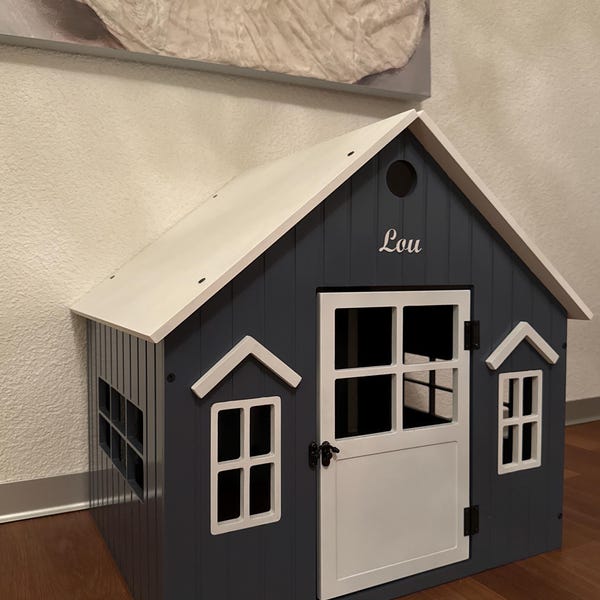 Personalized Dog House, Puppy Dog House, Wooden Dog Crate, Dog Kennels ...