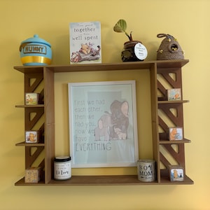 Beatrix Potter Wood Blocks Peter Rabbit Nursery Room Decor Benjamin ...