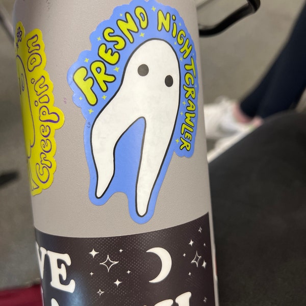 Fresno Nightcrawler Sticker - Etsy