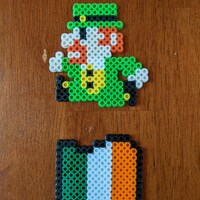 BTS Tiny Tan Dynamite Perler Bead Figures Decor - Etsy UK