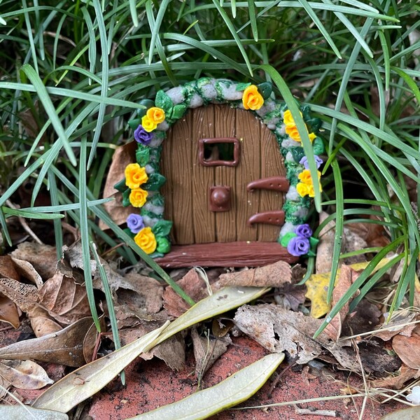 Polymer Clay Mushroom Fairy House, Fairy Mushroom House, Miniature Clay ...