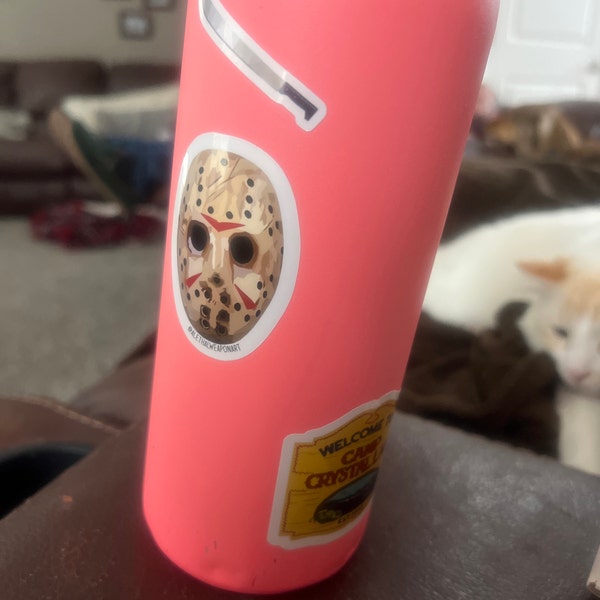 Jason Vinyl Sticker Pack | Horror Movie Stickers | Horror Movie Gifts ...