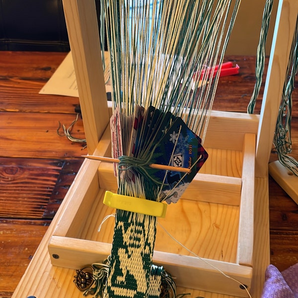 Tablet Weaving Loom Instructions PDF - Etsy