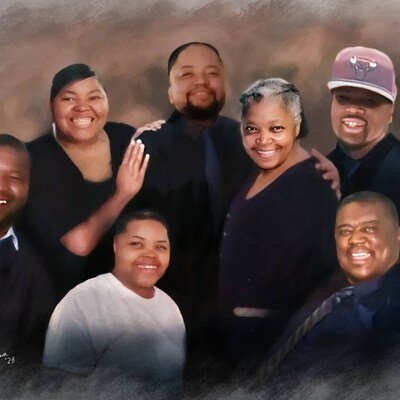 Deceased Loved One Portrait, Photo to Painting, Passed Loved Ones ...