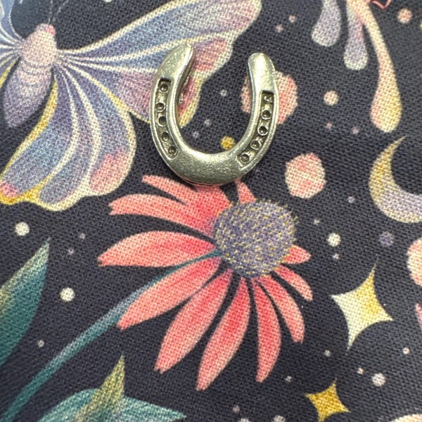 Horseshoe Lapel Pin- CC463- Lucky Pins- Pins for Luck- Good Luck Charm ...