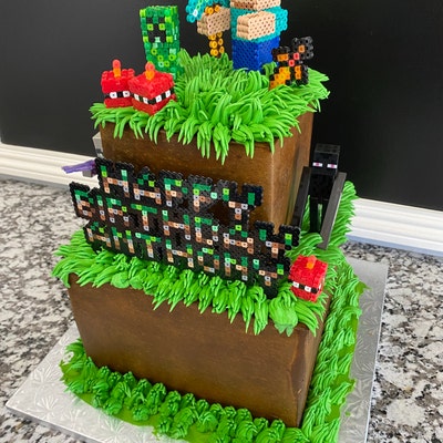 3D Mine Craft Mini Figures 14 to Choose From Enderman Ghast Alex on a ...