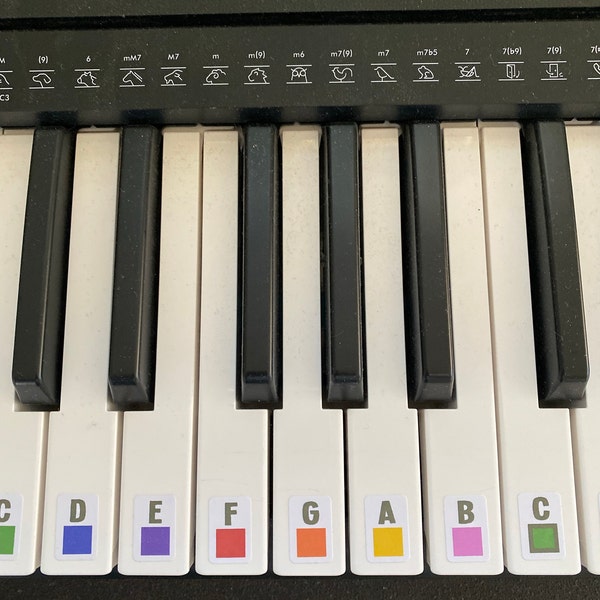 9 SONG PACK - Color Coded Beginner Piano Music Sheets - Etsy