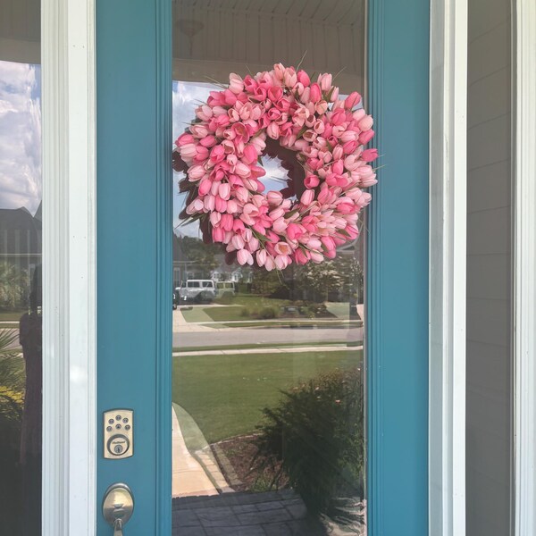 Winter Magnolia Wreath, Festive Christmas Wreath, Winter Wreath With ...