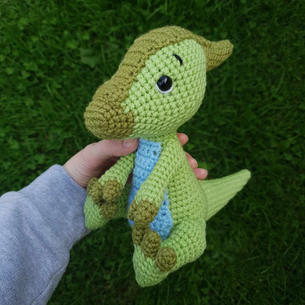 Parasalphosaurus, Dinosaur Crochet Pattern, Crochet Pattern, Crochet ...