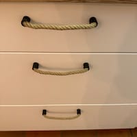 Rustic JUTE ROPE Handle Home Decor Drawer Pull - Etsy