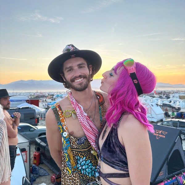 Rainbow Festival Overalls, Unisex African Print Dungarees, Psychedelic ...