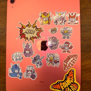 TF MTMTE TFA Starscream Sticker Sheets - Etsy