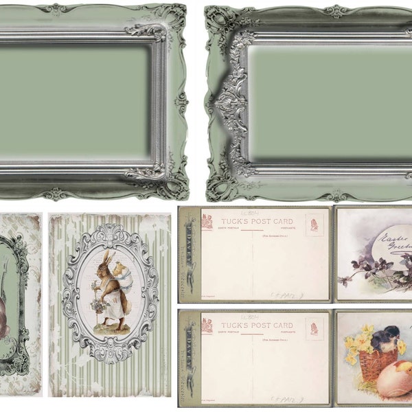 Vintage Tabs and Labels Digital Download Printable Ephemera - Etsy