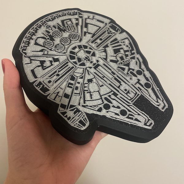 Star Wars Millennium Falcon Dnd Dice Tray - Etsy