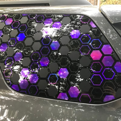 Hexagon / Honeycomb JDM Car Decal Sticker 2 Inch / Hex Side Vehicle ...