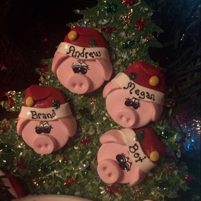 Pig Santa Sleigh Unique Christmas Gift Pig Gifts. - Etsy