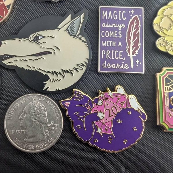 Dnd Class Pin - Acrylic | 14 Classes | Perfect Gift for Party Members ...