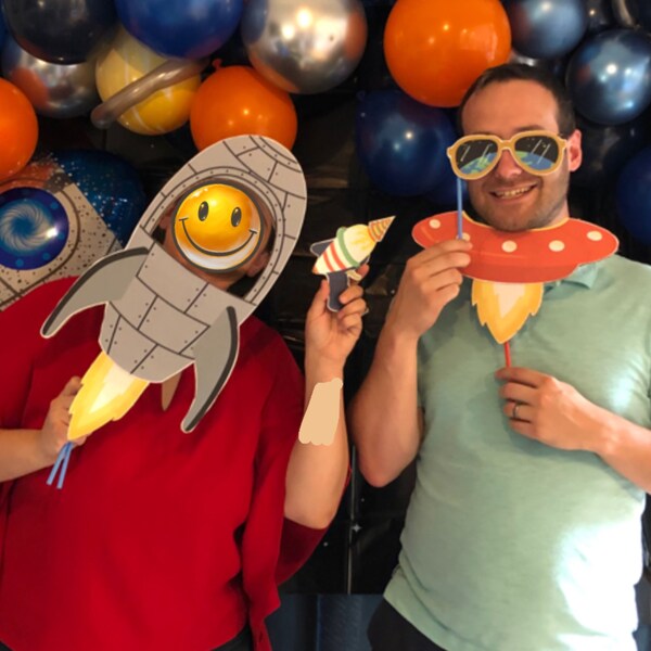 Space Photo Booth Props, Rocket Photobooth Props, Spaceship Props ...