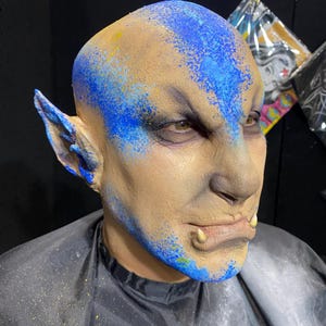 Skeletal Zombie Cheekbones/eye Sockets Prosthetic, SFX Makeup, Silicone ...