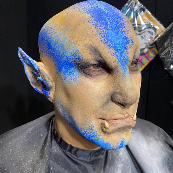 Alien Prosthetic, SFX Makeup, Silicone Appliance, Halloween, Special ...