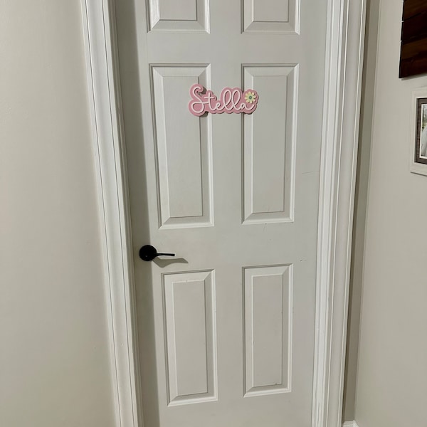 Personalized Name Sign, Door Name Sign, Nursery Name Sign, Baby Name ...