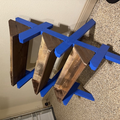 Block Wall Game, Wooden Game, DIY Block Game, Stacking Game, Topple ...