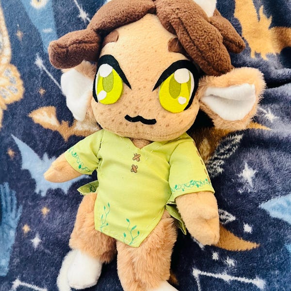 Faun & Anthro Unicorn Deer Goat Doll Plush Sewing Pattern .pdf Tutorial ...