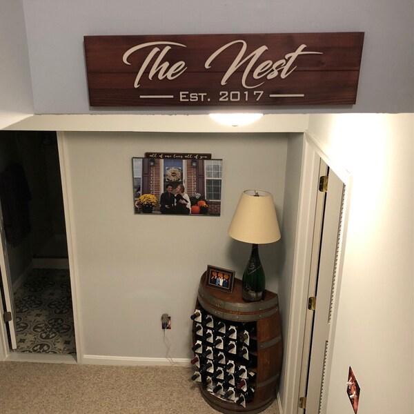 Family Name Sign, Custom Name Sign, Custom Wood Sign, Wood Sign, Last ...