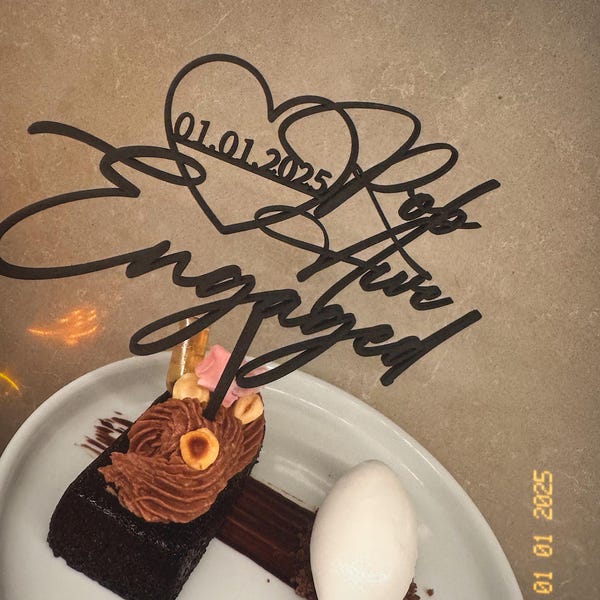 Personalized Cake Topper for Wedding, Rose Gold Unique Wedding ...