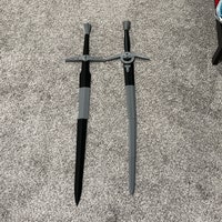 The Witcher Netflix Swords 3D Printed Kit - Etsy Sweden