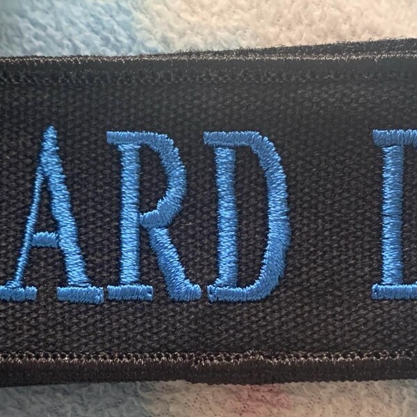 German Shepherd Patches Ready to Attach to Dog Vest / Harness. Dog Vest ...