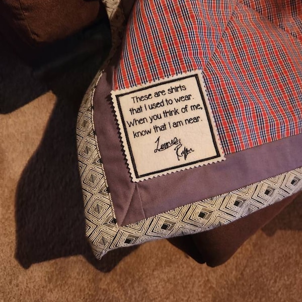 PATCH for Memory Pillow Custom Signature - Etsy