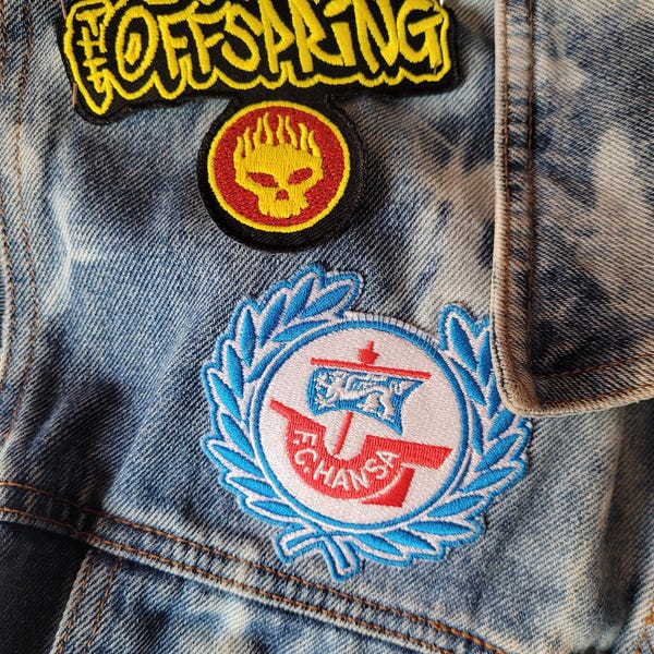 Sublime 7c4ef2 Embroidered Patch Badge Applique Iron On - Etsy