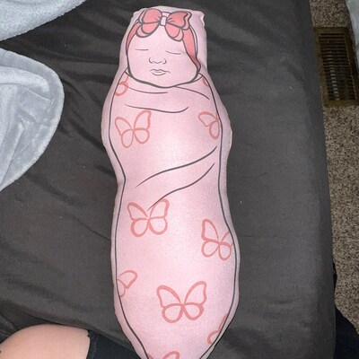 Customized Life-size Newborn Baby Pillow Birth Gift Keepsake - Etsy