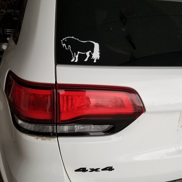 Pinto Dwarf Mini Horse Decal | DC906PL-L | High Quality Adhesive Vinyl ...