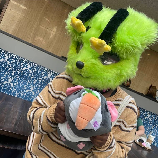 Kemono 3d-model STL Fursuit Head Base for 3d-printing - Etsy