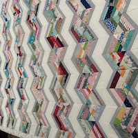 Scrappy Four Patch Chain Quilt Pattern - Etsy Canada