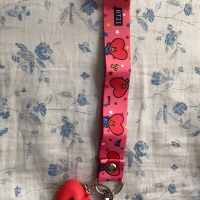 BT21 KEYCHAINS With Matching Lanyard - Etsy