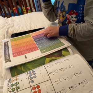 Prepositions Chart With Learning Game for Kids Positional Games ...