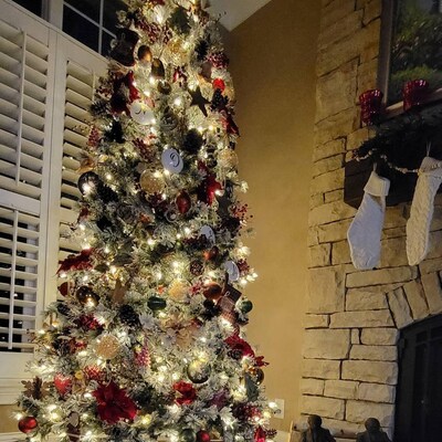 Christmas Tree Collar Wood Christmas Decor Collapsible Holiday - Etsy ...