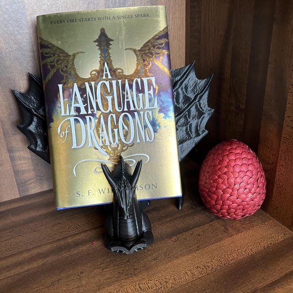 Serpent Book Nook | Dark Magic Bookshelf Insert | Gothic Shelf Decor ...