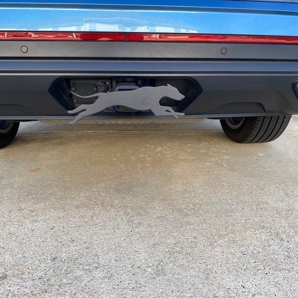 Custom Greyhound Trailer Hitch Plug - Etsy