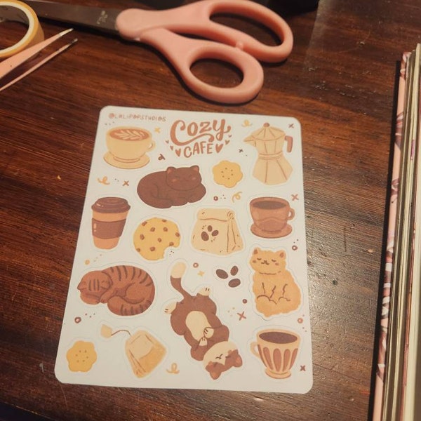 Cherry’s Calling Flip Phone Vinyl Sticker | Matte Waterproof Vinyl ...