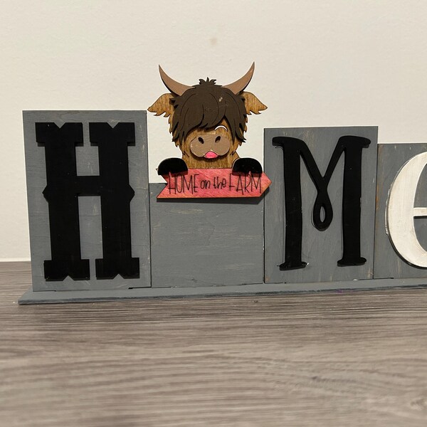 House Ornament Display Sign File SVG, Family Personalized Glowforge ...