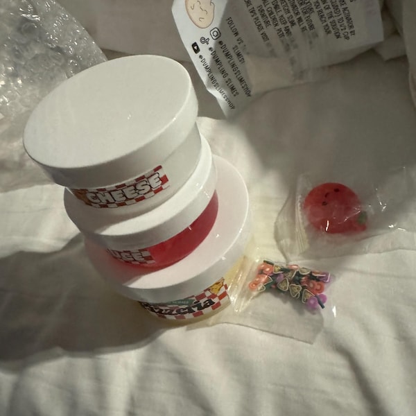 Alien Axolotl Slime, Snow Fizz Slime, Axolotl Slime, Crunchy Slime ...