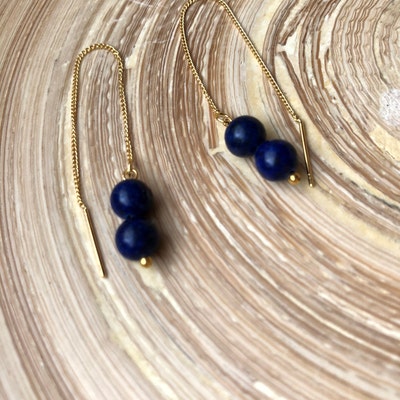 Foucault Pendulum Earrings, Mobile Loops in 18k Gold Plated, XL Jewelry ...