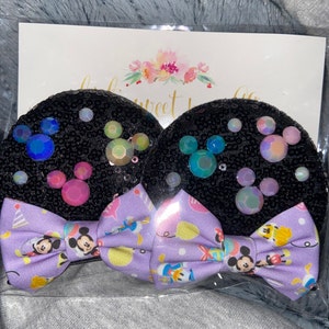 Mickey Mouse Snap Clips, Minnie Mouse Snap Clips, Disney Hair Clips ...