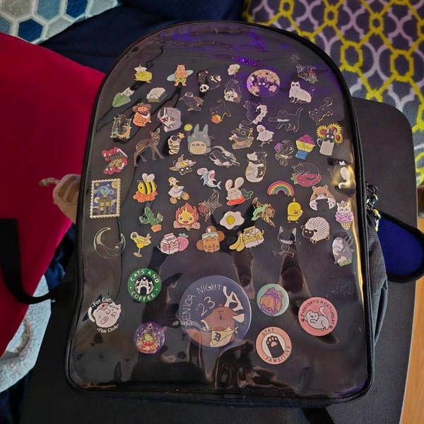 The Showcase 3.0 - Ita Bag, Pin Display Bag, Clear Pocket Display ...