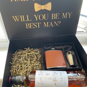 Time to Suit Up Will You Be My Best Man Groomsman, Best Man Gift, Best ...