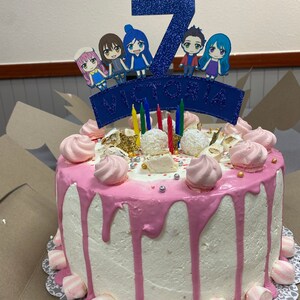 BFDI Theme Battle for Dream Island Cake Topper - Etsy